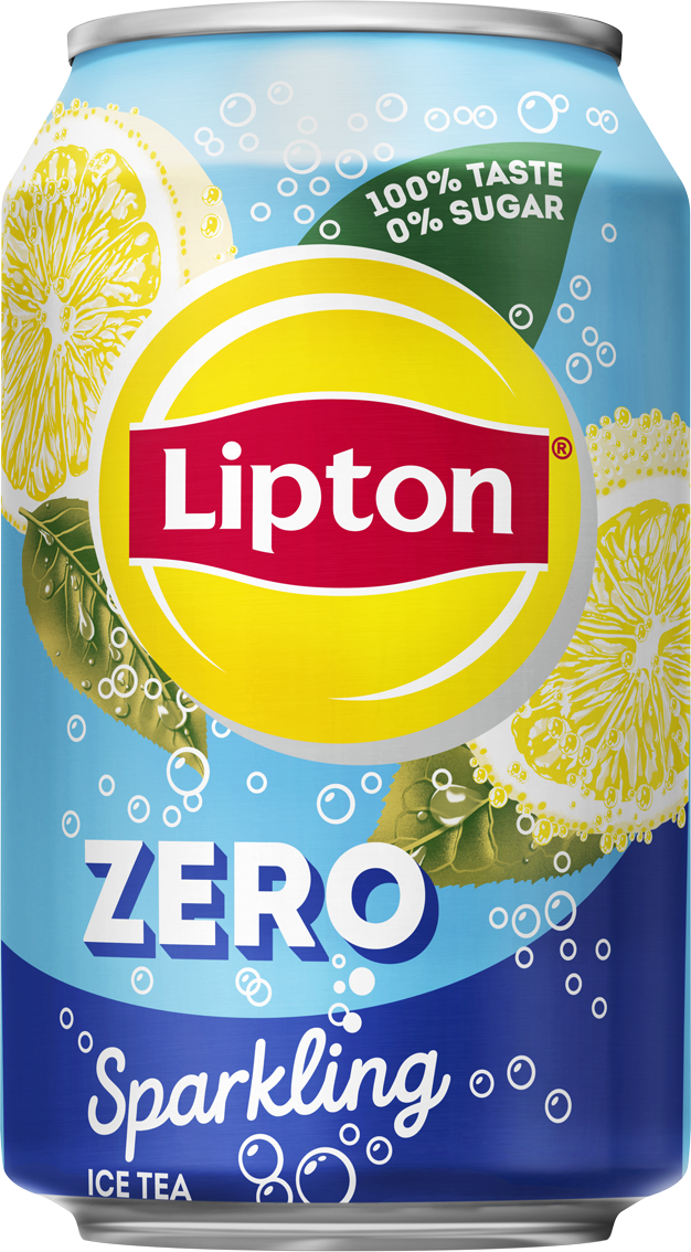 Lipton Ice Tea zero sugar boîte 24x33cl