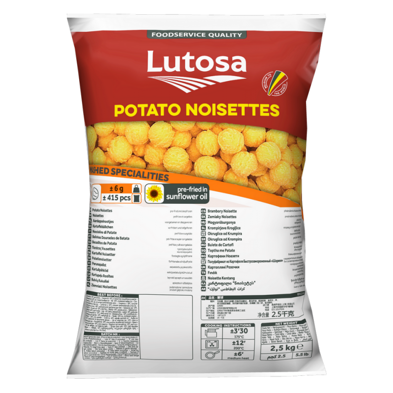 Lutosa pom' noisettes foodservice 2,5kg