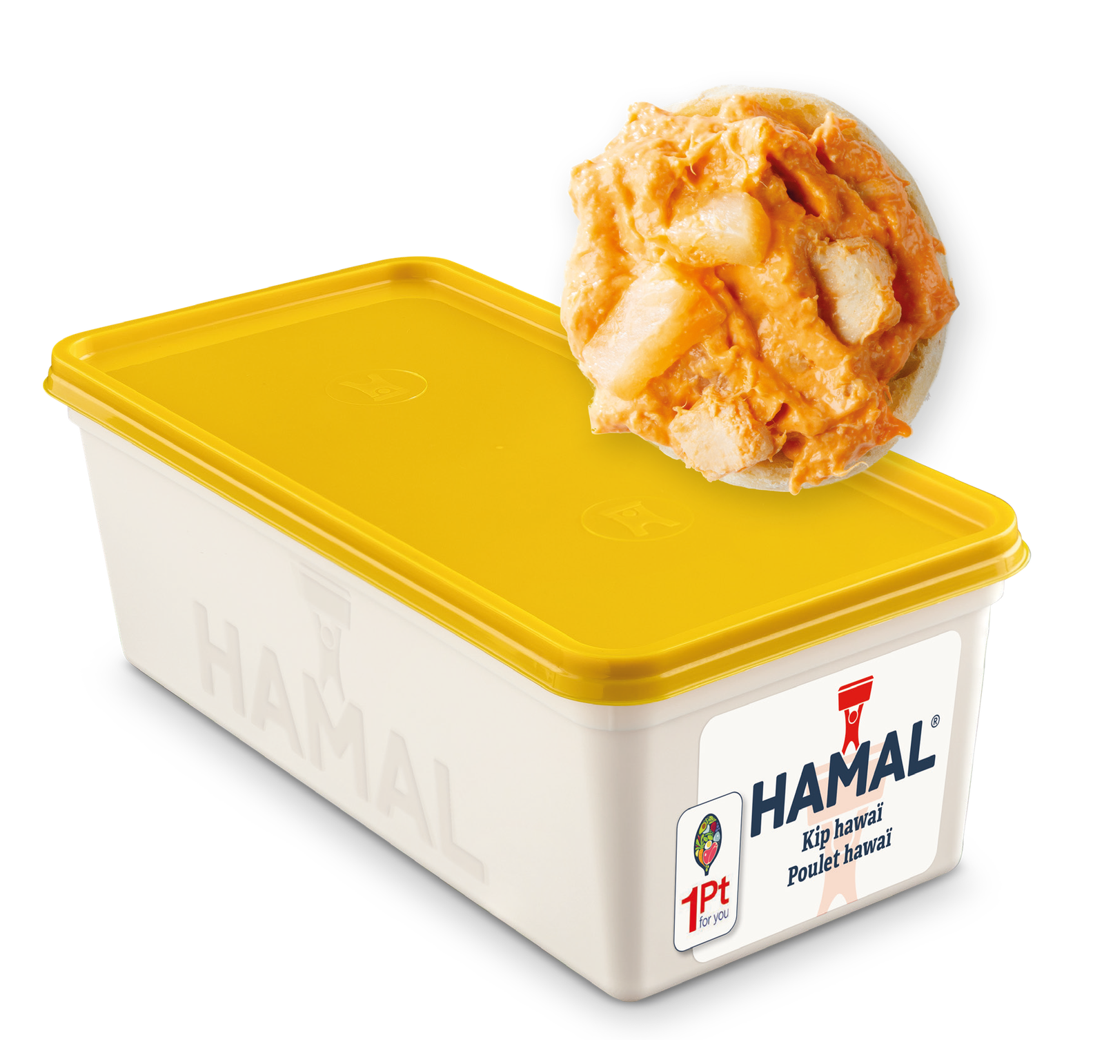 Hamal salade au poulet hawaï 1kg