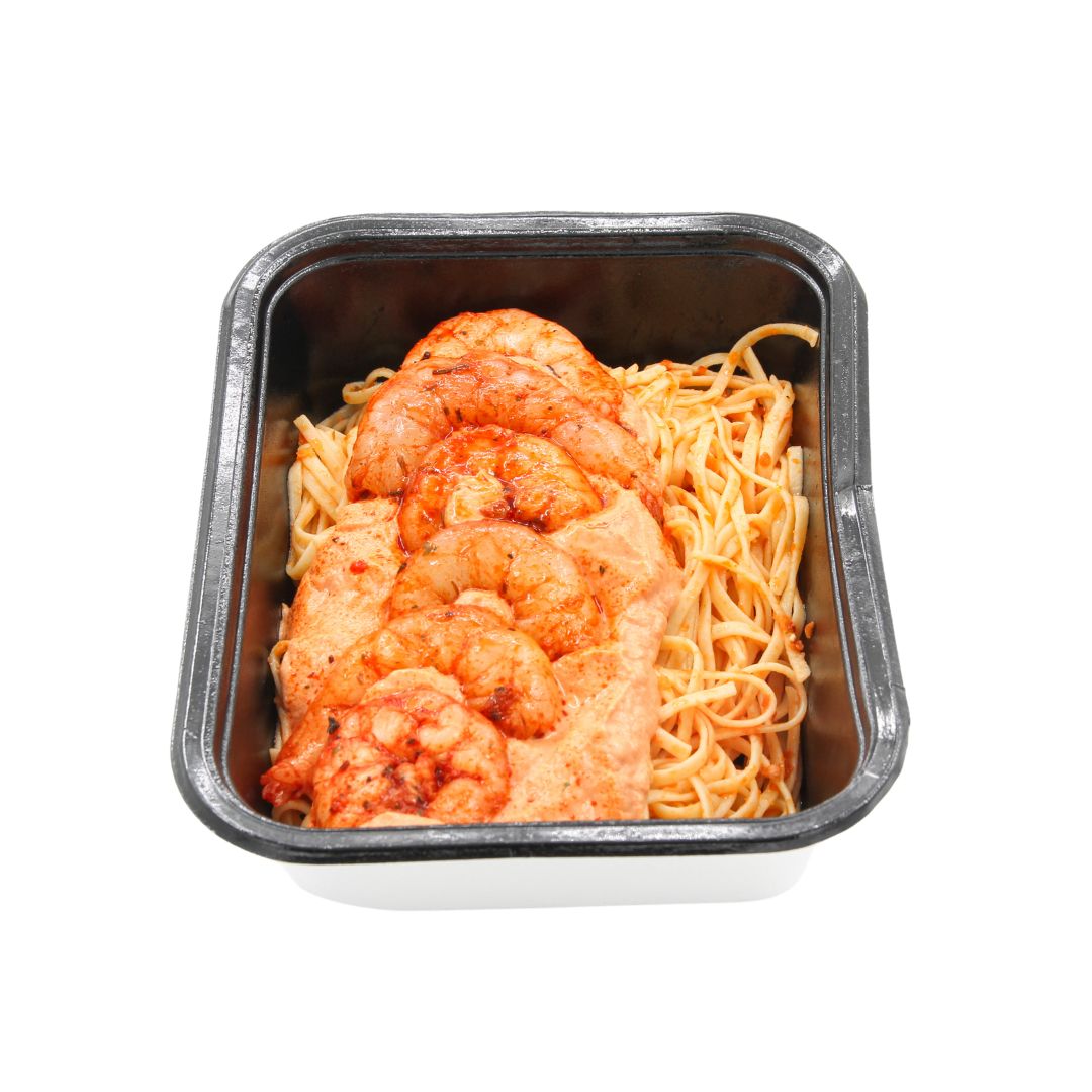 Spuntini Fresh linguini scampi 1 portion
