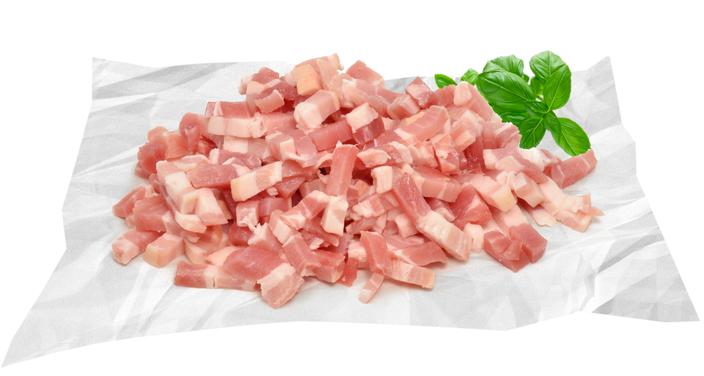 Spuntini lardons gros fumés premium 1kg