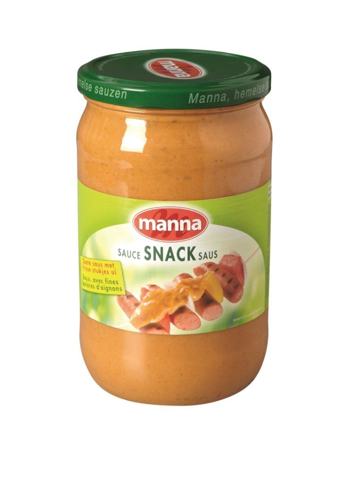 Manna snacksaus bokaal 700g