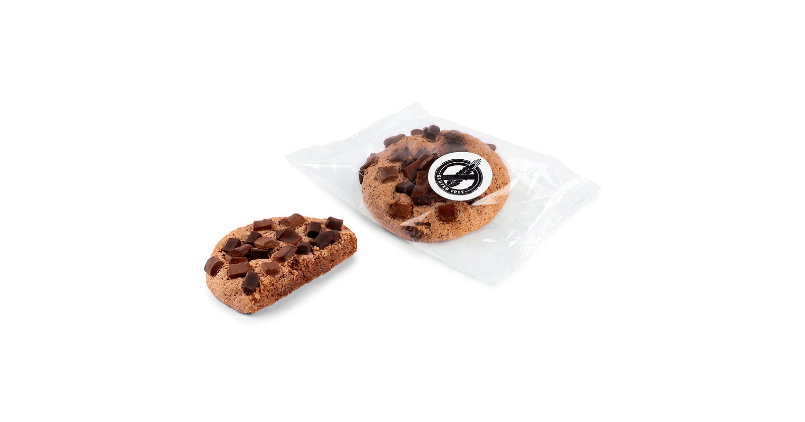 Panesco (5001436) gluten-free chocolate chips cookie 50x50g
