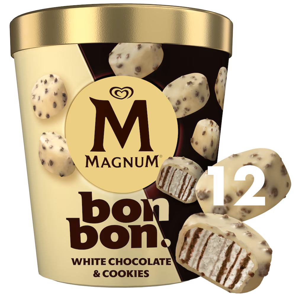 Ola (64046) MP magnum bonbon white chocolate & cookies 12x17ml