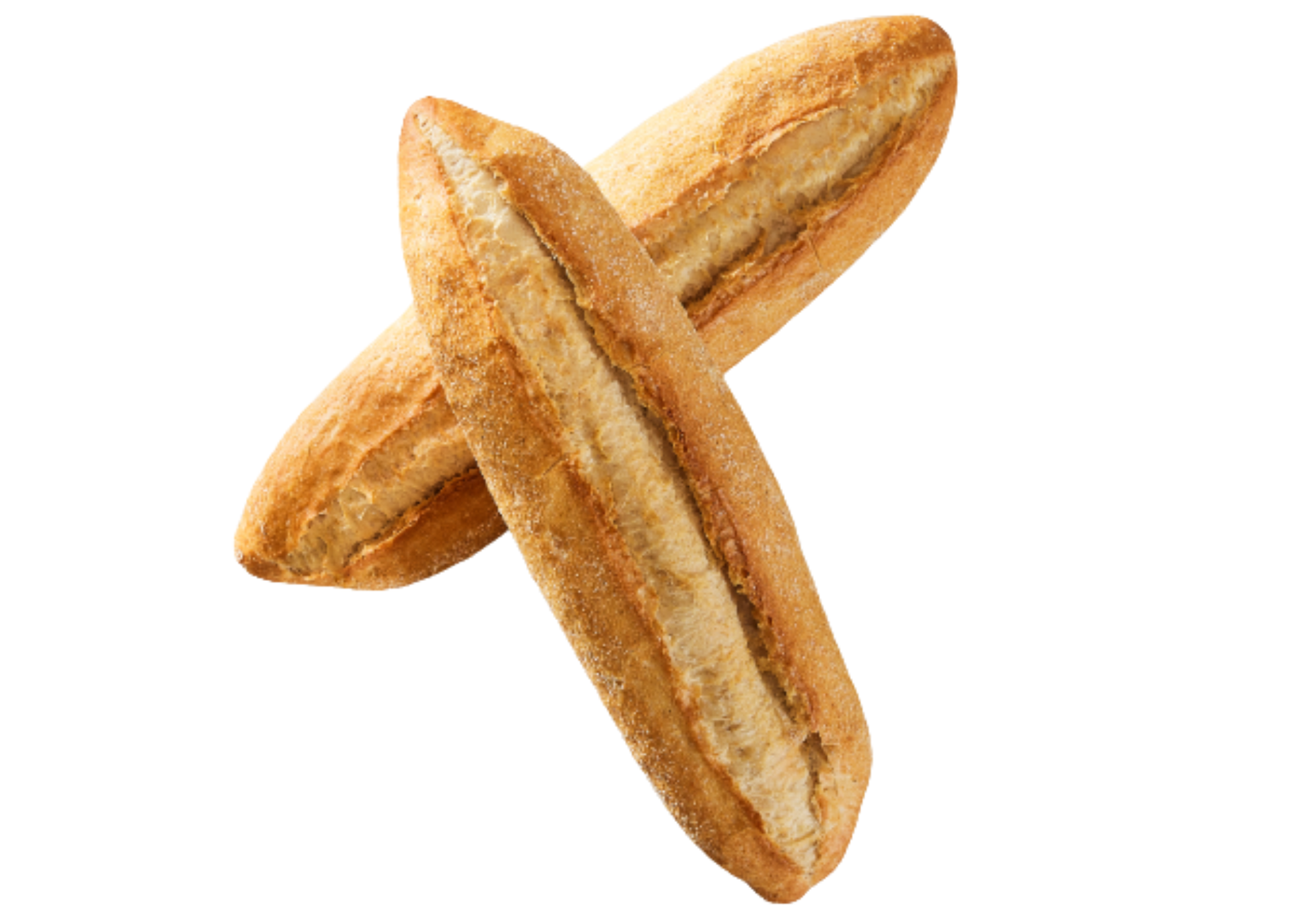 La Lorraine (2105209) half stokbrood wit rustiek 27cm 38x165g