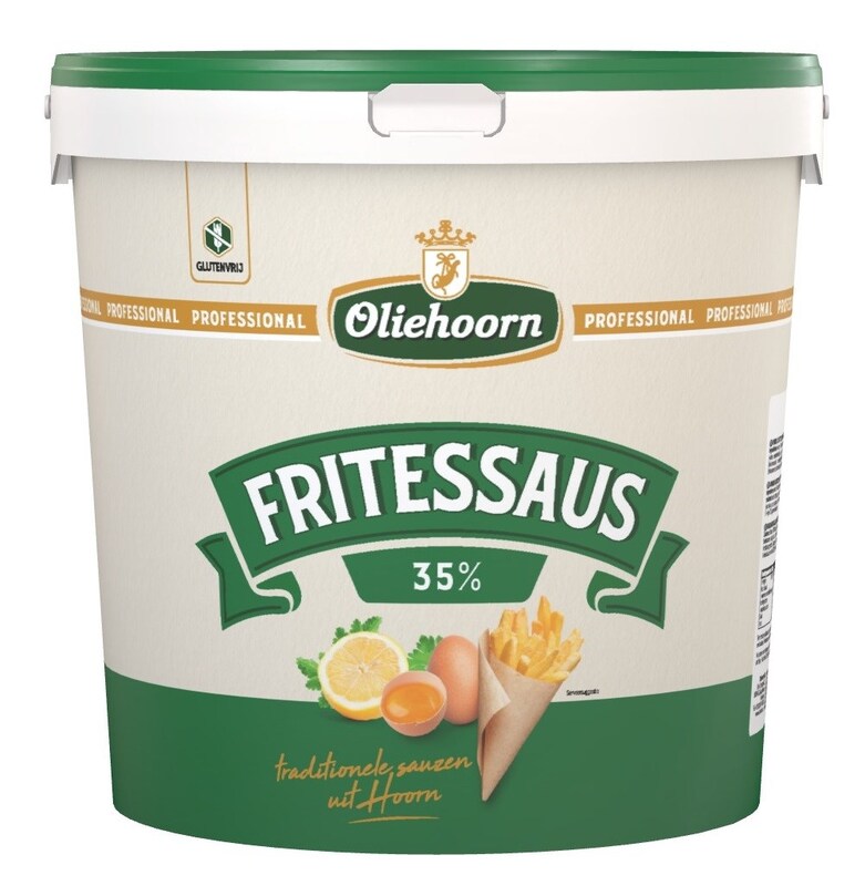 Oliehoorn frietsaus 35% 10L