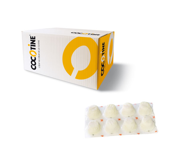 Cocotine gepocheerde eieren 48st